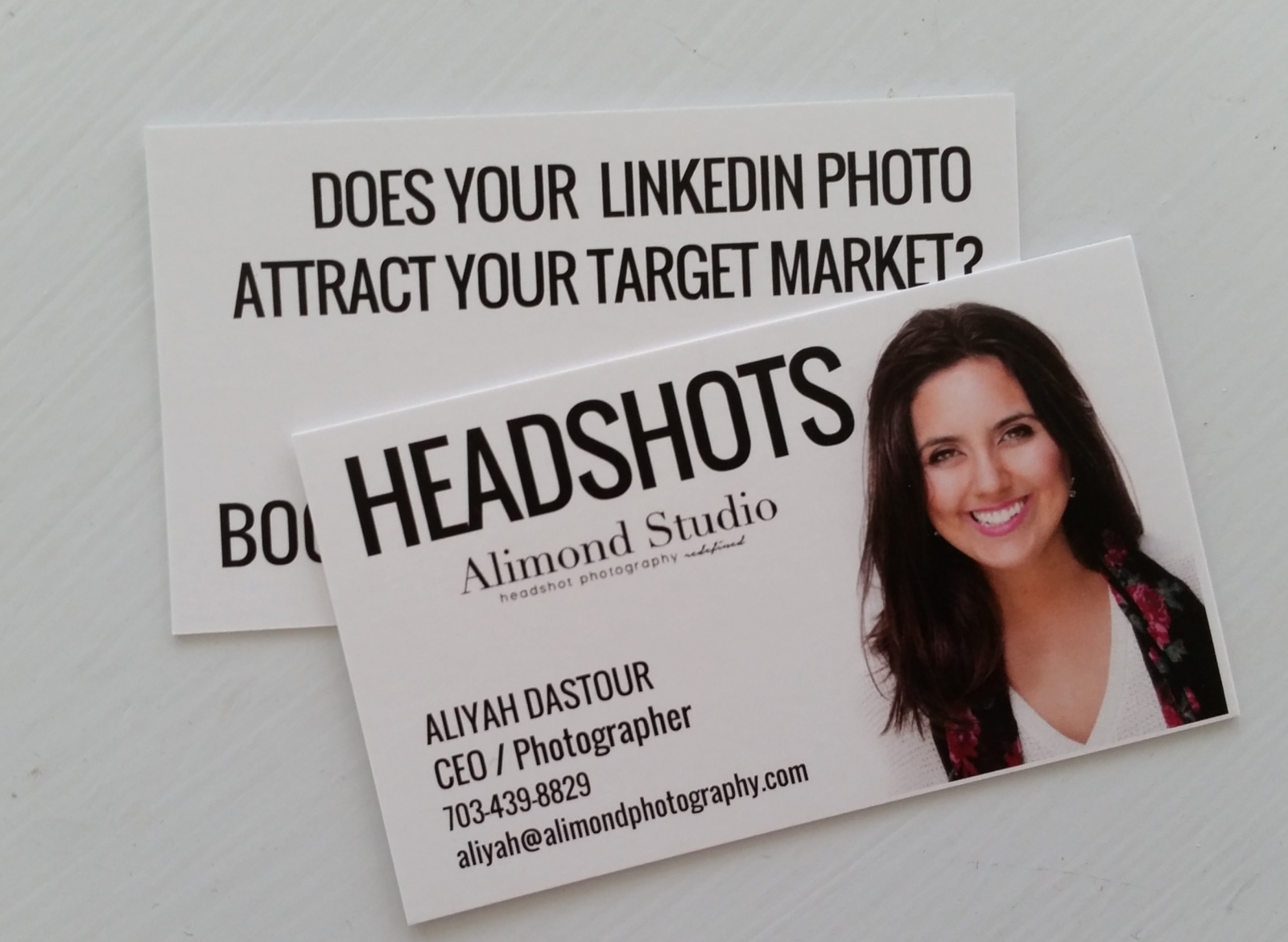 Business Cards: Headshot or No Headshot? - Alimond Photography ...